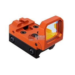 Blackcat Airsoft Folding Red Dot Sight - Orange | RedWolf