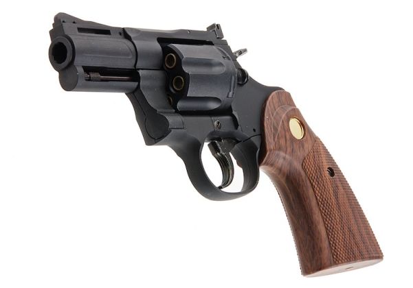 King Arms Python 357 2.5 inch Gas Revolver - Black