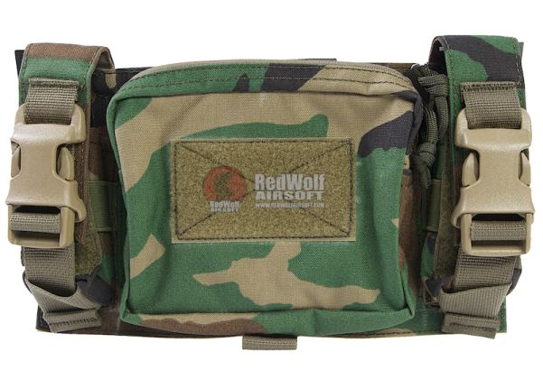 OPS Sticky Admin Pouch - M81 Woodland Camo | RedWolf