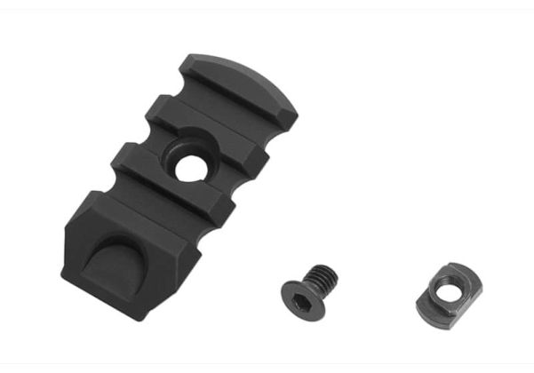 Dytac 3-Slot Low Profile M-LOK Rail Section (M-LOK to 20mm Picatinny ...
