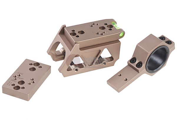 Blackcat Airsoft Multi-Purpose Offset Mount for Red Dot Sight - Tan ...