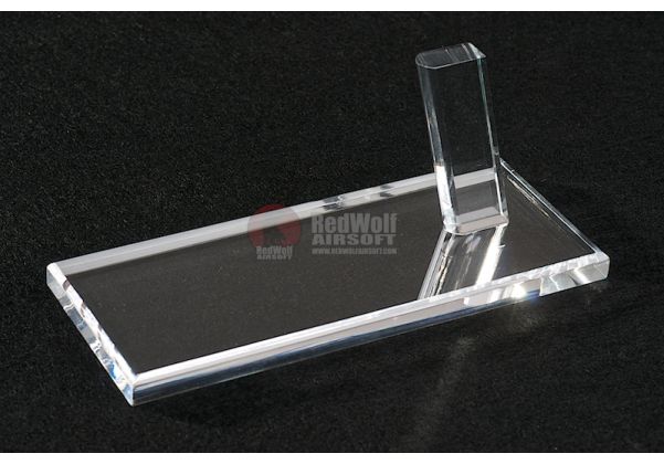 GK Tactical Thick Acrylic Pistol Display Stand | RedWolf