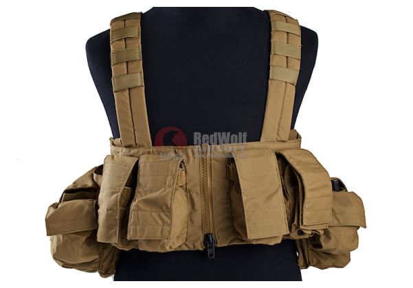 LBX Tactical Lock & Load Chest Rig - Coyote Brown | RedWolf