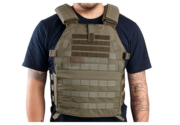 LBX Tactical Modular Plate Carrier - (M Size / Ranger Green) | RedWolf