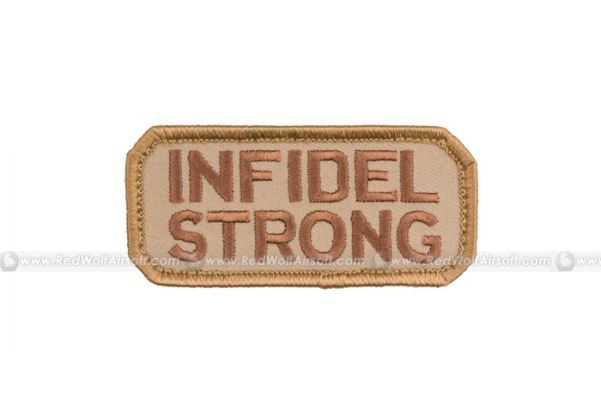 MSM Infidel Strong Patch (Desert Tan) | RedWolf