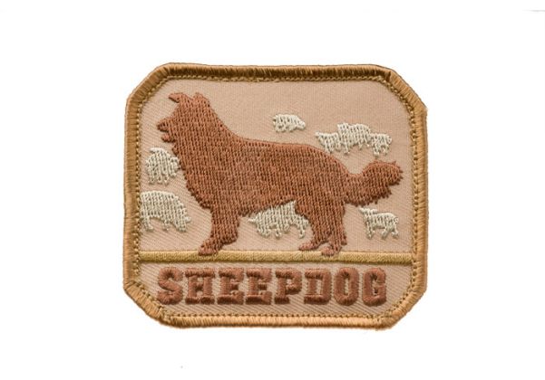 MSM Sheep Dog Patch (Desert Tan) | RedWolf