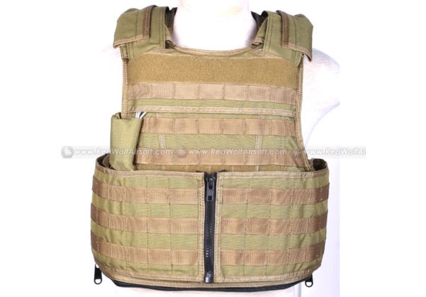 PANTAC RAV Vest (Khaki / CORDURA/ Large) | RedWolf