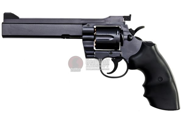 Tokyo Marui Python PPC Custom Spring Revolver 6 inch - Black | RedWolf