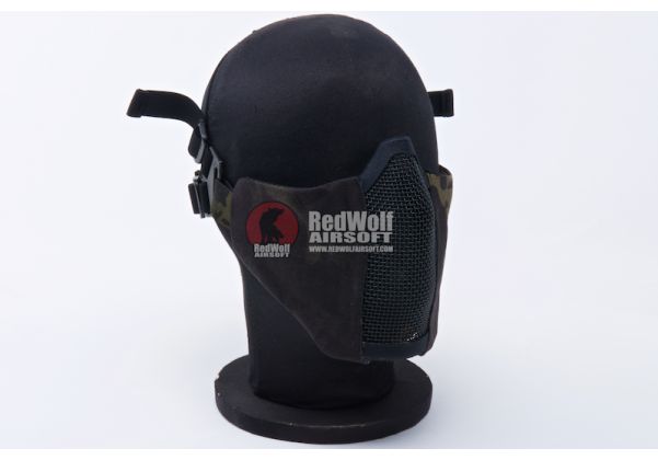TMC PDW Soft Slide 2.0 Mesh Airsoft Mask - Multicam Black | RedWolf