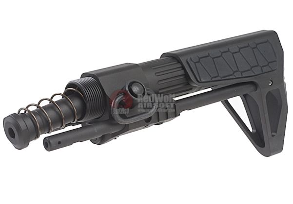 G&P GBB PDW Stock (Slim) for WA M4A1 GBB - Snake Black | RedWolf