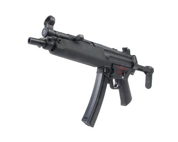 ICS MP5A5 CES Retractable Stock Airsoft AEG Rifle - Black