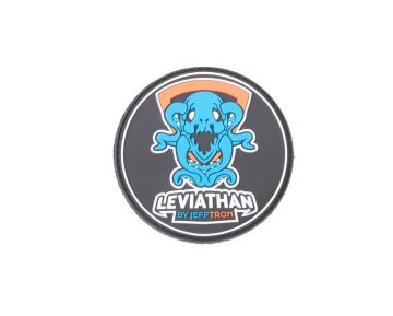 Redwolf Logo Hook and Loop PVC Patch (Red) | RedWolf