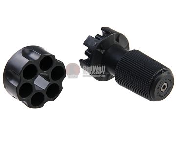 Tokyo Marui Python PPC Custom Spring Revolver 4 inch - Black | RedWolf