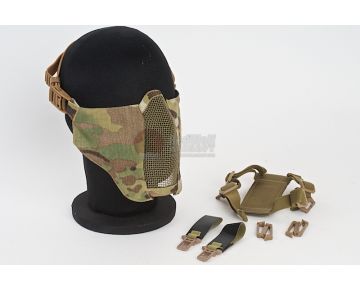 TMC SPT Mesh Airsoft Mask - Wolf Grey | RedWolf