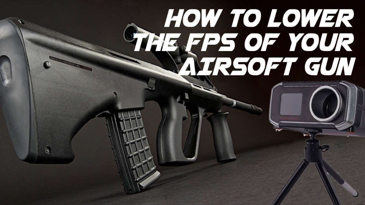 How to Lower the FPS of Your Airsoft Gun | Redwolf Airsoft