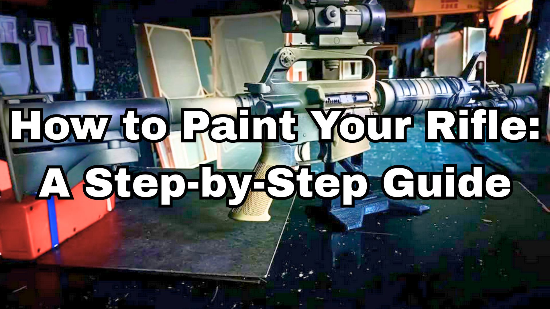 How to Paint Your Rifle: A Step-by-Step Guide - AIRSOFT BLOG | REDWOLF ...